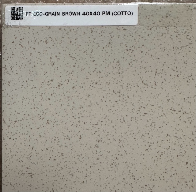 FT ECO-GRAIN BROWN 40x40 COTTO*คลิกดูรายละเอียดเพิ่มเติมนะคะ