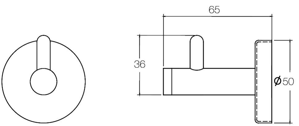 GH-9501 ขอแขวนอเนกประสงค์ ผิวเงา รุ่น GOLIATH ยี่ห้อ WS