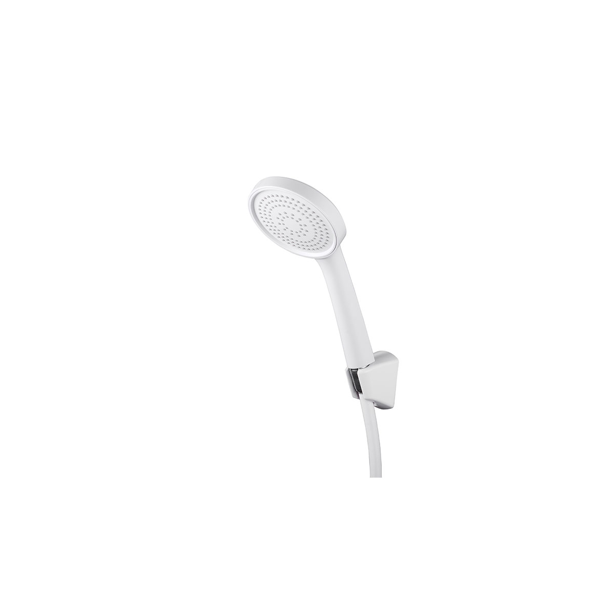 RA LUX-WHITE ฝักบัวมือ พร้อมสายและขอแขวนครบชุด สีขาว *คลิกดูรายละเอียด ...