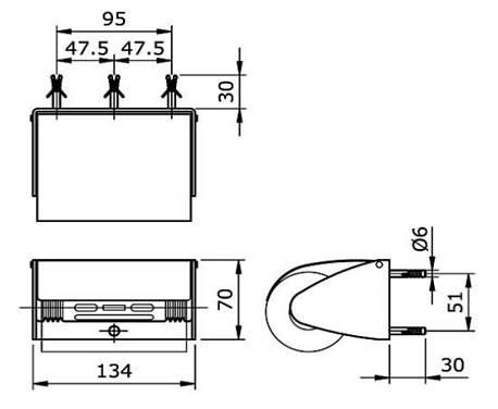 YH116 ที่ใส่กระดาษทิชชู (สแตนเลส) ยี่ห้อ TOTO