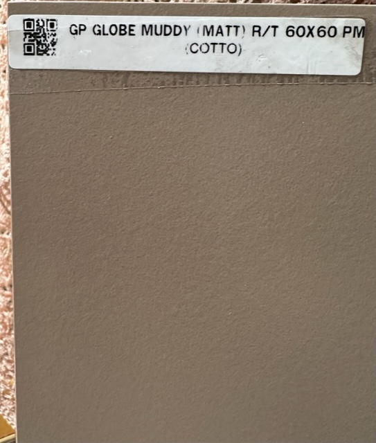 GP GLOBE MUDDY MATT RT 60x60cm COTTO PM