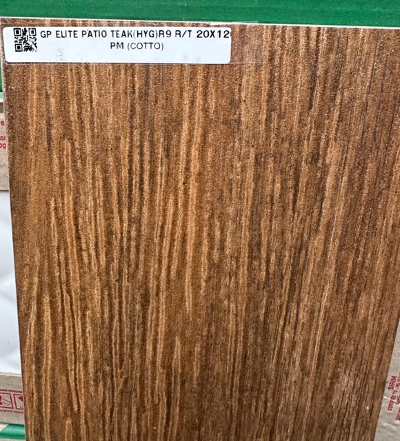 GP 20x120 ELITE PATIO TEAK (HYG) R9 R/T PM*คลิกดูรายละเอียดเพิ่มเติม