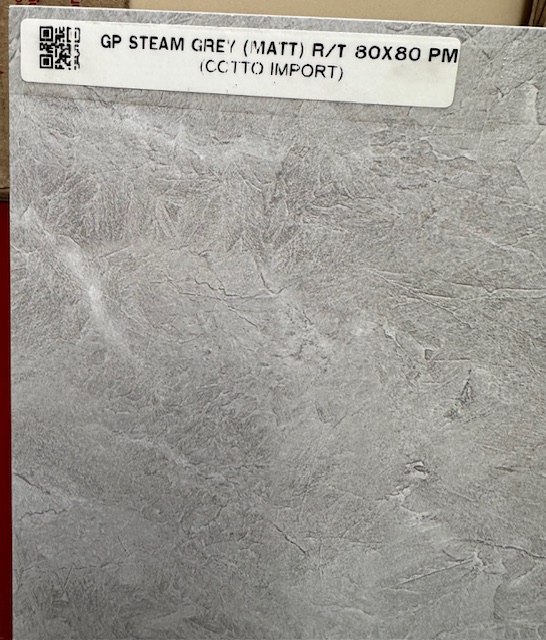 GP STEAM GREY MATT R/T 80x80 PM COTTO IMPORT*คลิกดูรายละเอียดเพิ่มเติมนะคะ
