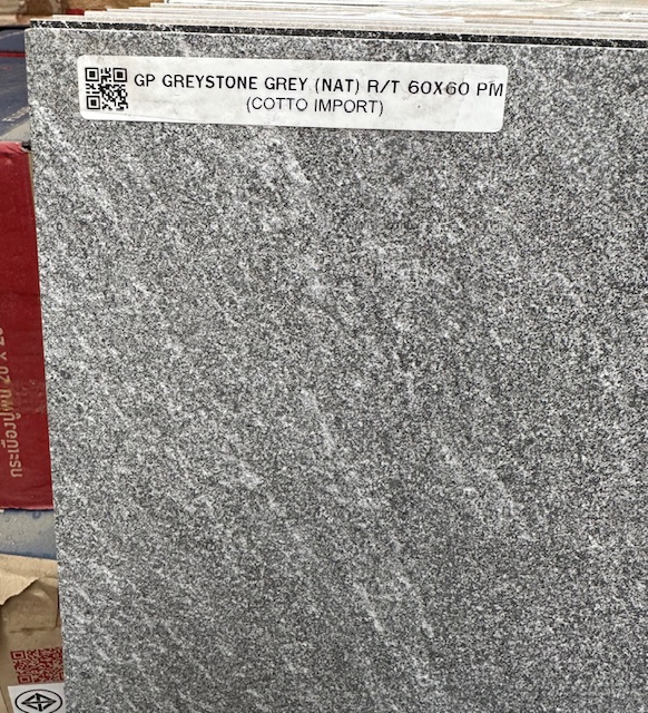 GP GREYSTONE GREY (NAT) R/T 60x60 PM COTTO IMPORT*คลิกดูรายละเอียดเพิ่ม ...