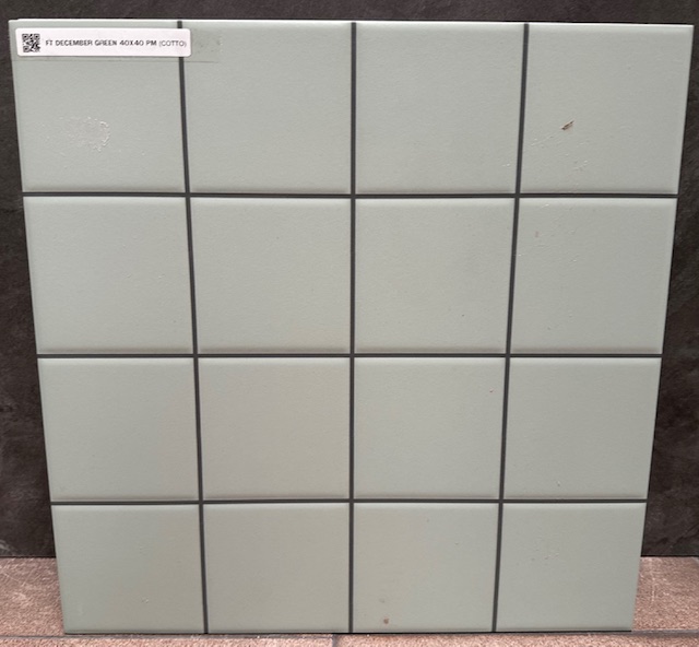 FT DECEMBER GREEN 40x40cm | 16x16" COTTO*คลิกดูรายละเอียดเพิ่มเติมนะคะ