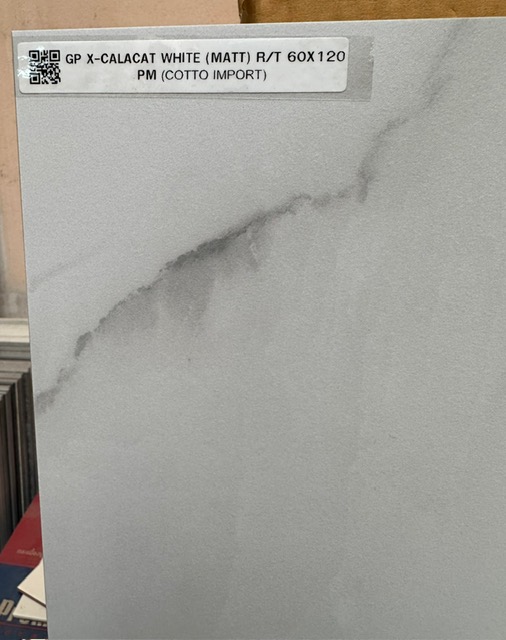 GP X-CALACAT WHITE MATT R/T 60x120 COTTO*คลิกดูรายละเอียดเพิ่มเติมนะคะ