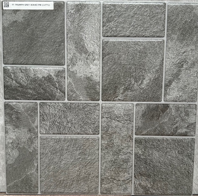 FIT TRIUMP GREY 40x40 COTTO*คลิกดูรายละเอียดเพิ่มเติมนะคะ