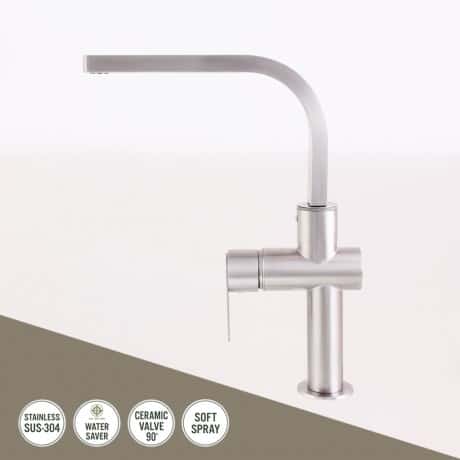 WS-0931 ก๊อกซิงค์เดี่ยว แบบตั้งพื้น รุ่น BLENDE